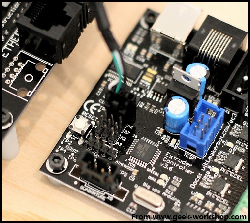 Makerbot 3D打印机装配教程 8.Electronics Installation - 3D打印机 - 极客工坊 - Powered ...