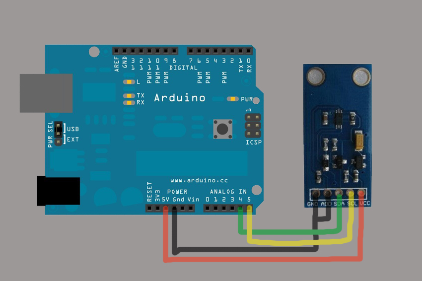 arduino操作光照传感器BH1750(数字型,I2C接口) - Arduino - 极客工坊 - Powered by Discuz!