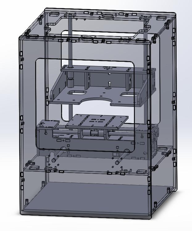 自制3D打印机 Makerbot (亚克力板激光切割+热转印PCB) - 3D打印机 - 极客工坊 - Powered by Discuz!