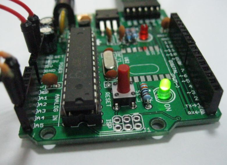 做了一块带Rfm12B无线模块接口的ARDUINO电路板，准备玩玩 - DIY作品展示区 - 极客工坊 - Powered by Discuz!