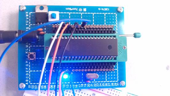 手工制作的基于Atmega16A的arduino最小系统 - Arduino - 极客工坊 - Powered by Discuz!
