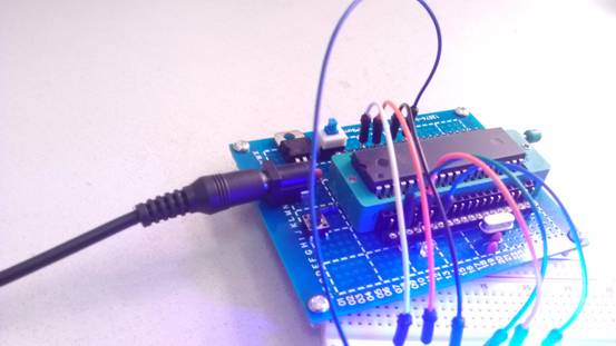 手工制作的基于Atmega16A的arduino最小系统 - Arduino - 极客工坊 - Powered by Discuz!