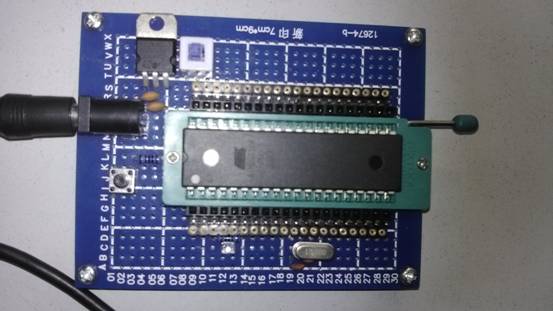 手工制作的基于Atmega16A的arduino最小系统 - Arduino - 极客工坊 - Powered by Discuz!