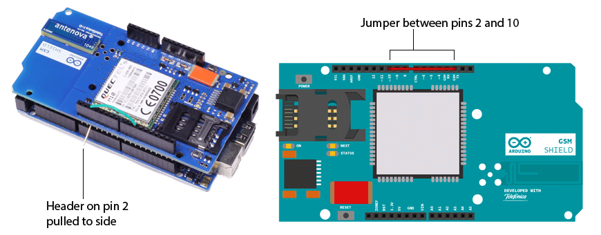 How to use the GSM shield with Arduino Leonardo and Arduino Mega ...