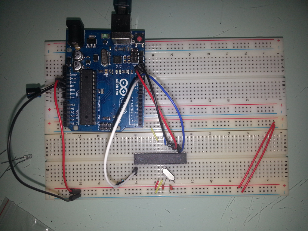 用UnoR3向ATmega 328P-PU烧录bootloader的笔记 - Arduino - 极客工坊 - Powered by Discuz!