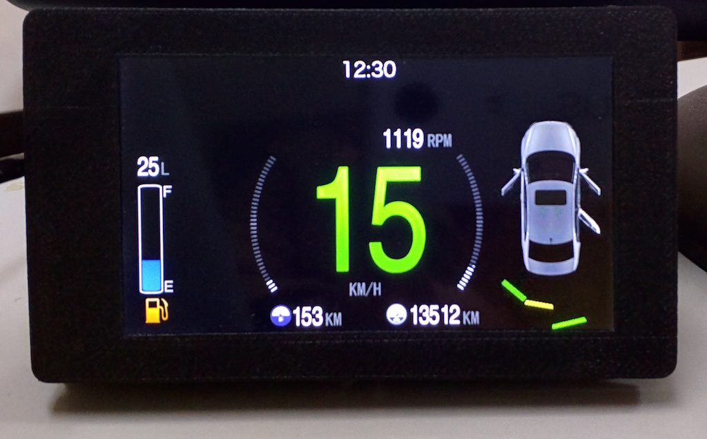 利用Arduino自制汽车智能液晶仪表 - Arduino - 极客工坊 - Powered by Discuz!