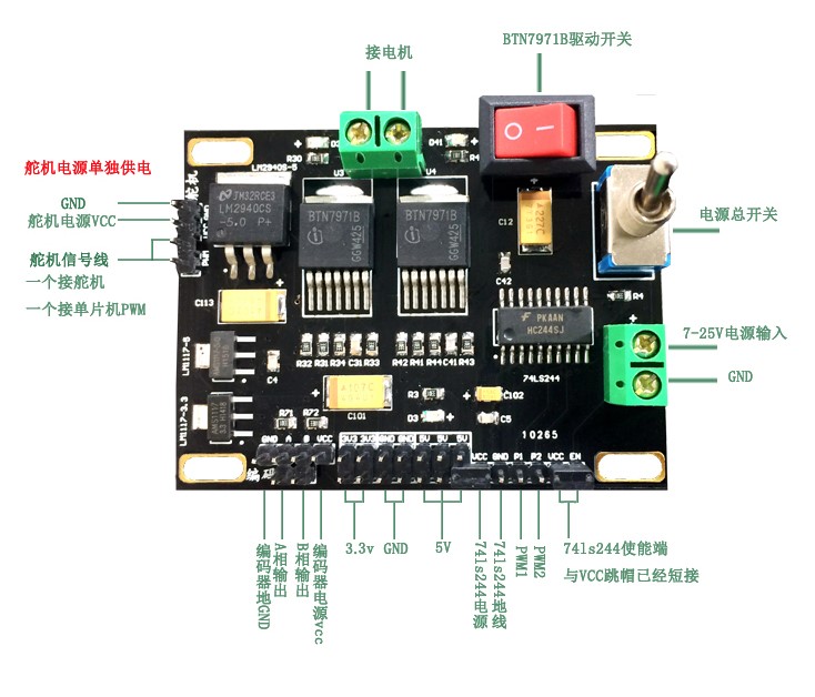 【大一小白不会装车】ARDUINO MEGA2560主控板+BTN7971B驱动 - 智能车 - 极客工坊 - Powered by Discuz!