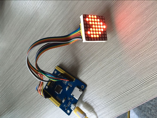 Micropython教程之TPYBoard开发板点亮心形点阵 - STM32 - 极客工坊 - Powered by Discuz!